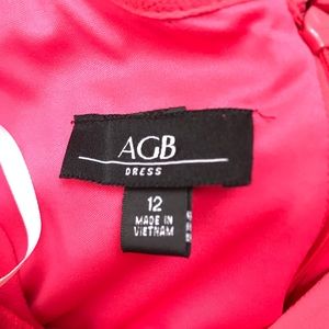 AGB | Dresses | Agb Flutter Sleeve Grapefruit Pink Dress 2 | Poshmark
